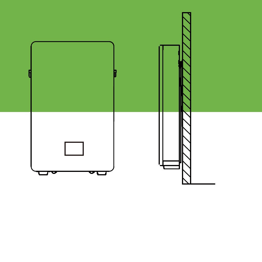 48V 100AH Wall Mounted Series Battery LiFePo4– LONKING